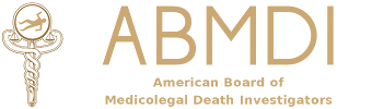ABMDI Logo - American Board of Medicolegal Death Investigators
